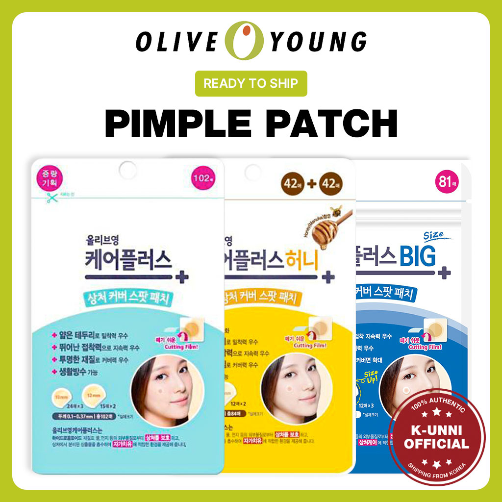 [ Olive Young ] Careplus Pimple Patch Acne Spot Sticker 3 Types ...