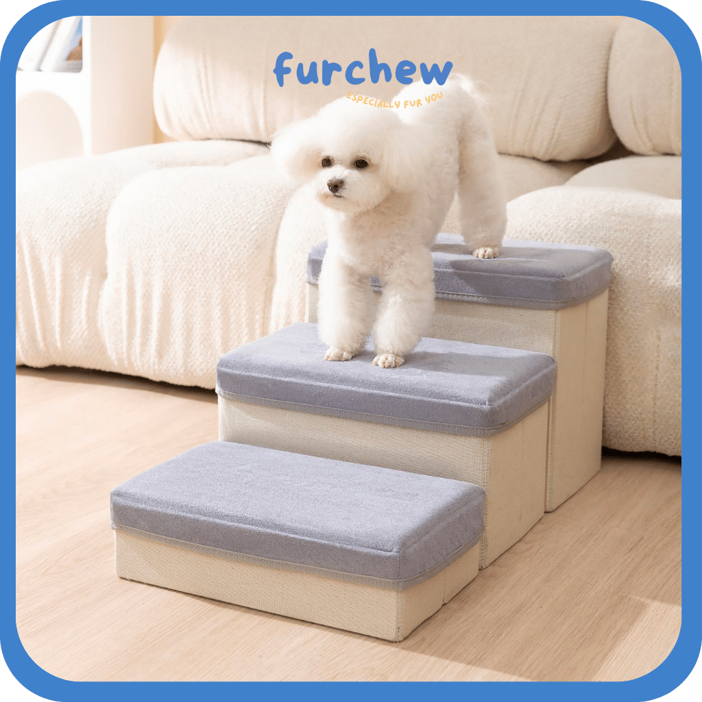 [SG] Pet Steps Stairs with Storage and Separable Steps for Puppies ...