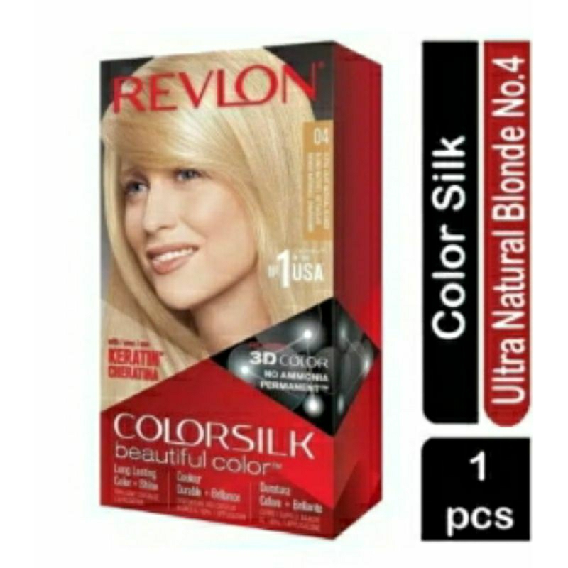 Revlon Color Silk #04 Ultra Natural Blonde | Shopee Singapore