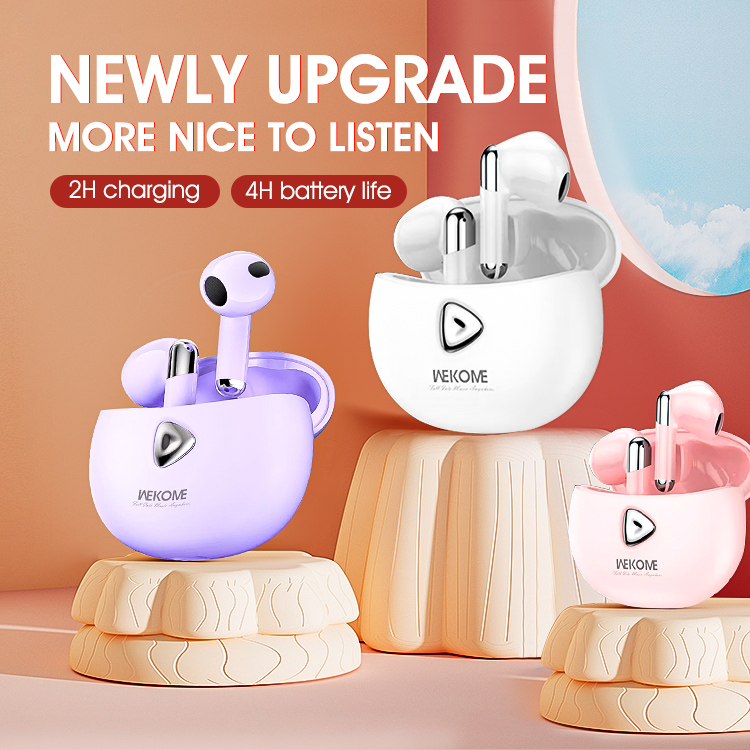 HXR Bluetooth Earphone Wekome V53 Wireless earbuds Touch Control ...