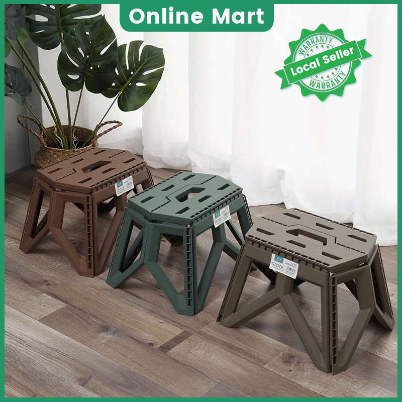 [SG STOCK]Folding Stepping Stool Non Slip Foldable Chair Heavy Duty ...
