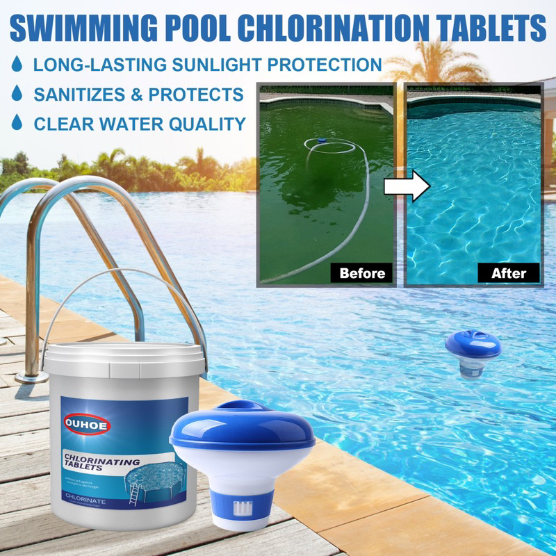 【Cheapest】300pcs Multifunction Swimming Pool Spa Cleaning Effervescent ...