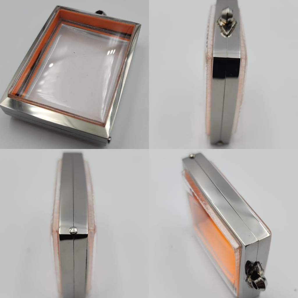 Ah Fook Stainless Steel Amulets Casing For All Types Of Kruba Krissana