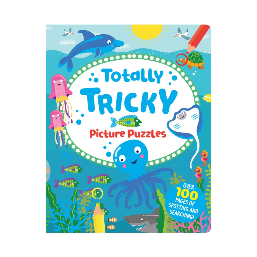 Totally Tricky Picture Puzzles Big Activity Book For Kids To Spot ...