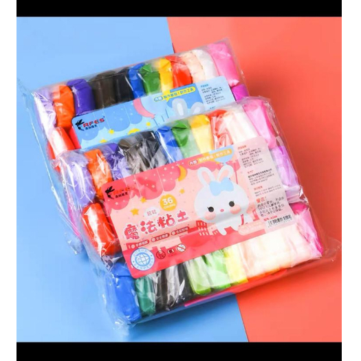 [SG] 15g Mini Pack Super Light Clay Set || Soft Modeling Mud Plasticine ...