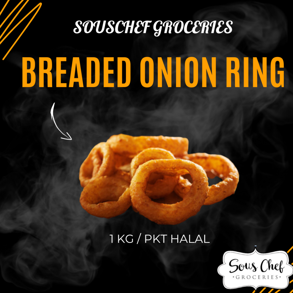 SIMPLOT BREADED ONION RING 900 G HALAL/PKT FINGER FOOD FROZEN | Shopee ...