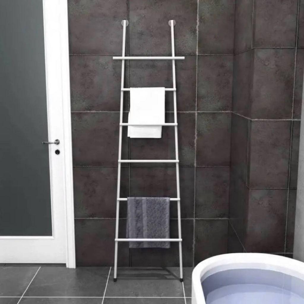 SINGAPORE INSTOCK Towel bedroom towel rack wrought iron wall floor ...