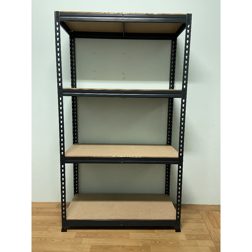 Boltless Steel Rack with HDF Shelves for HDB Bomb Shelter, Storerooms ...