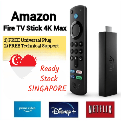 (SG Seller) Amazon Fire TV Stick 4K Max 2023 | Dolby Audio Atmos ...