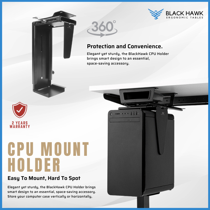 🦅 (𝐒𝐆 𝐒𝐓𝐎𝐂𝐊) Black Hawk CPU Holder | CPU MOUNT | COMPUTER MOUNT ...
