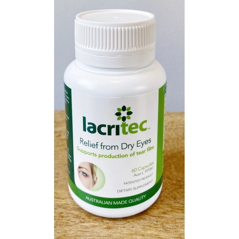 LOCAL SELLER Lacritec Dry Eye Relief Capsules Exp 09/2025 | Shopee ...