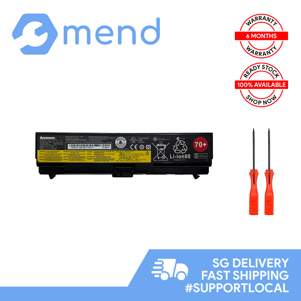 Battery for Lenovo ThinkPad 70++ T430 W530 T530 L430 L530 45N1011 ...