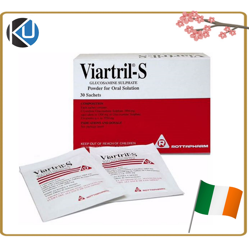 [EXP: 2027/28] Viartril-S Glucosamine Sulphate Powder 30 sachets ...