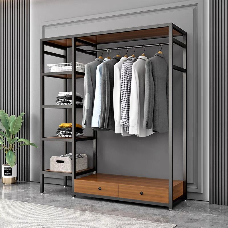 GUNNER Modern Open Concept Wardrobe | Shopee Singapore