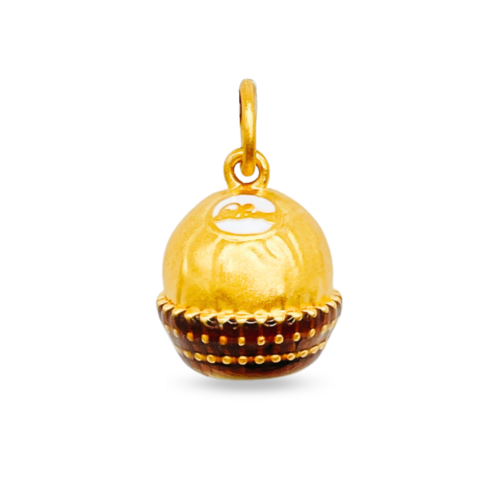Top Cash Jewellery 999 Pure Gold Chocolate Pendant [LM320] | Shopee ...