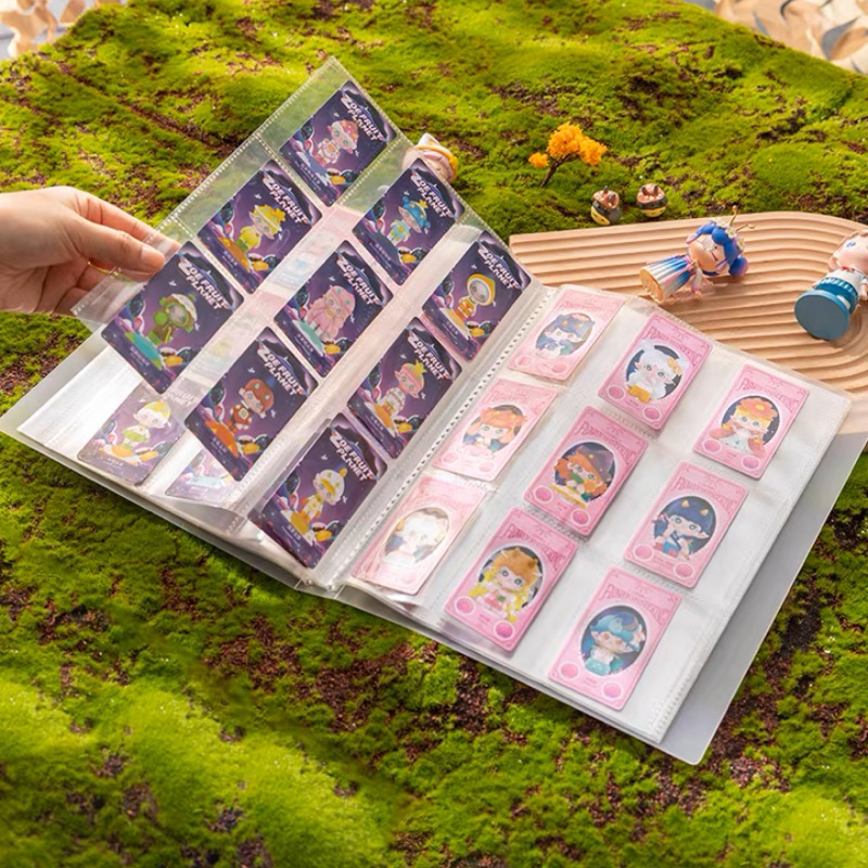 Popmart Card Holder Dust-Proof Storage Binder Transparent Layers ...