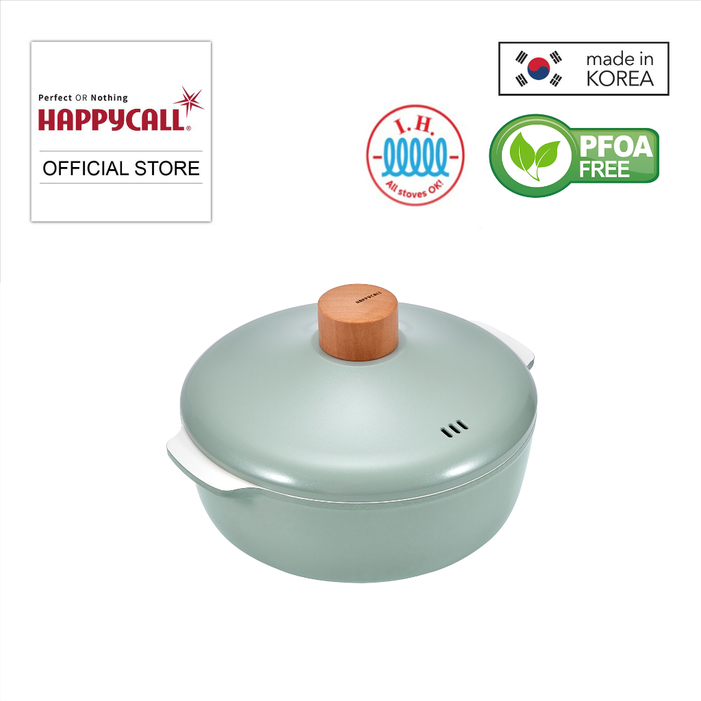 Happycall ZIUM IH 24CM Ceranix-Pro Sauté Casserole -4003-1171 | Shopee Singapore