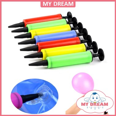 Mini Balls Pump Balloon Accessories Inflator Hand Push Air Pump ...
