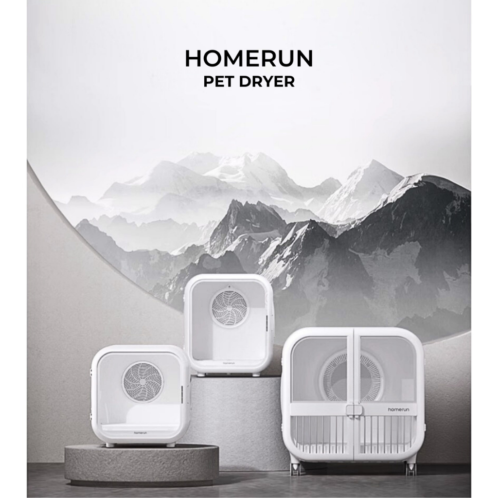 HOMERUN Pet Spa Dryer - DRYBO/ HOMERUN PRO / HOMERUN ULTRA - 12 Months ...