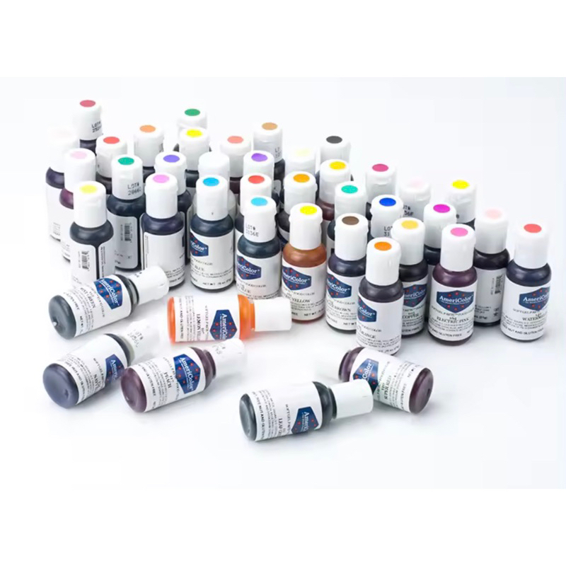 AMERICOLOR SOFTGEL COLOR PASTE FOOD COLORING 0.75OZ **check description ...