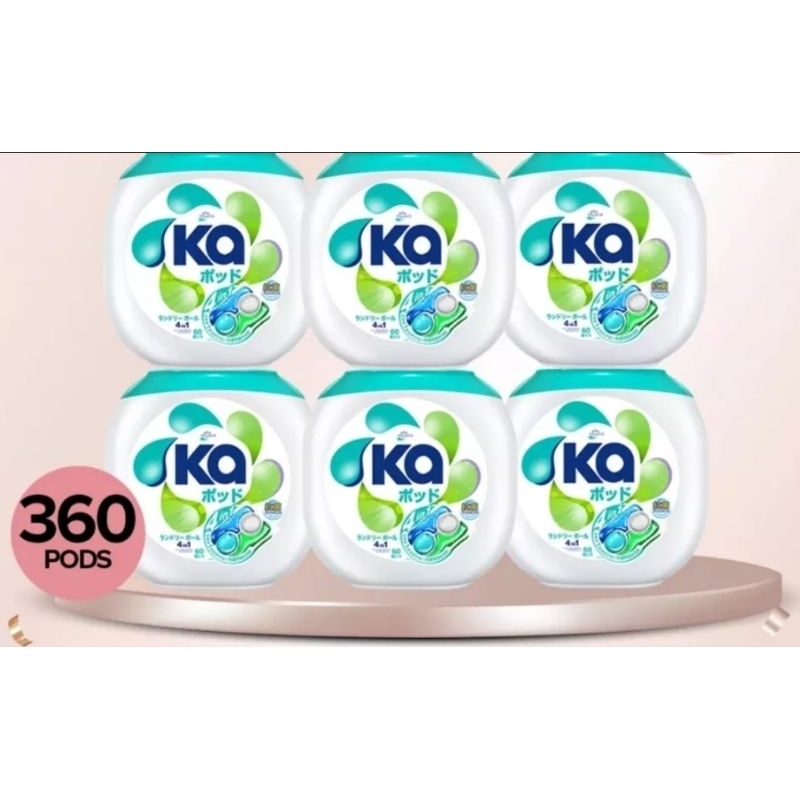 KA 3in1, 4in1 laundry detergent capsule - Ready stock | Shopee Singapore