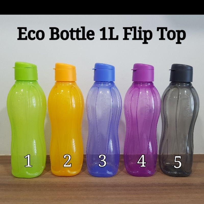Tupperware Eco Bottle 1L Flip Top (1) | Shopee Singapore