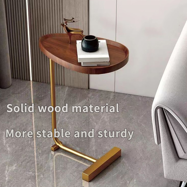 [SG STOCK] Nordic coffee table stable wooden sofa side table beside ...