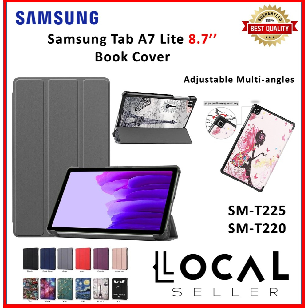 Book Cover for Samsung Galaxy Tab A7 Lite 8.7'' inches | Ready Stock ...