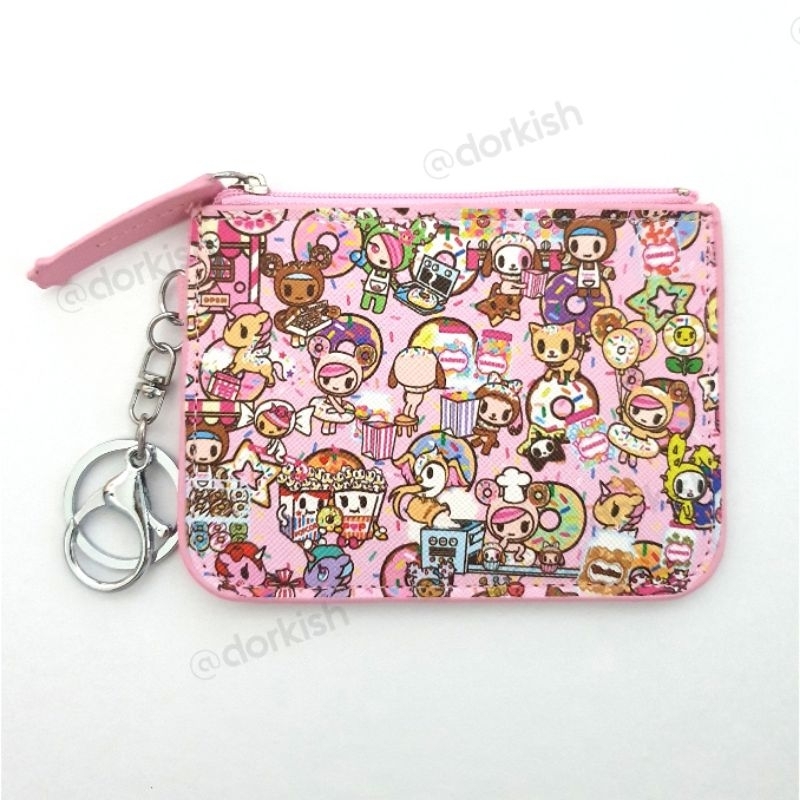 Tokidoki Donutella & Chocotella Ezlink Card Pass Holder Coin Purse Key ...
