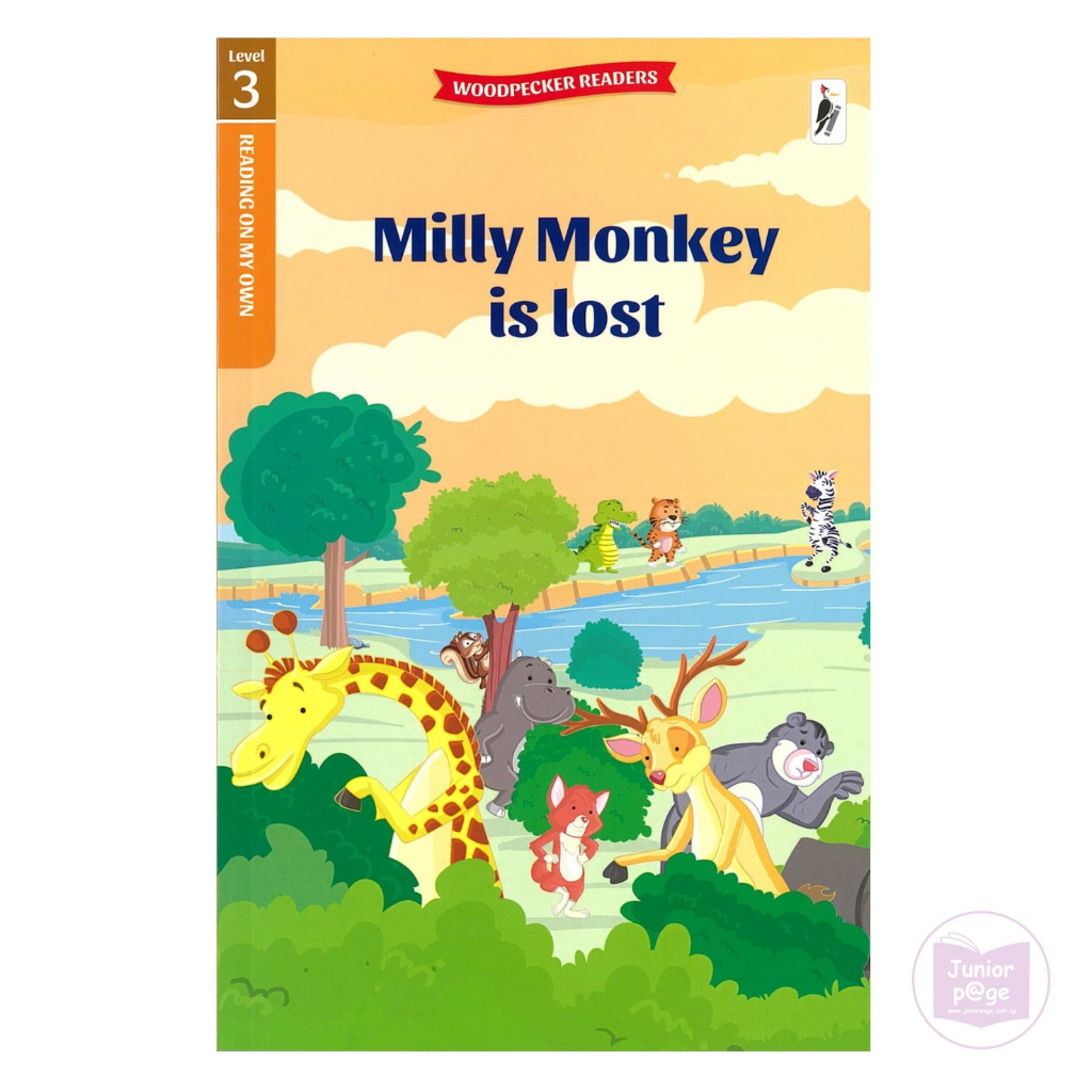 Woodpecker Readers : Milly Monkey is lost L3 ( Picture Book ) | Shopee ...