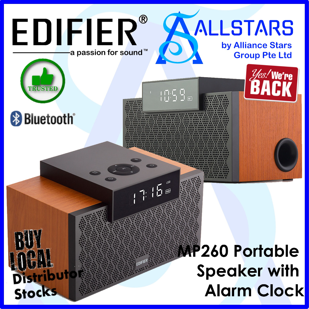 EDIFIER BROWN MP260 BLUETOOTH PORTABLE SPEAKER (Local Warranty 2years ...
