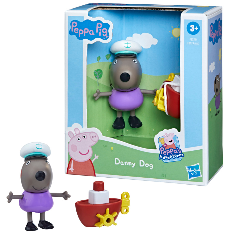 Peppa Pig Peppa’s Adventures Peppa’s Fun Friends Preschool Toy, Danny ...