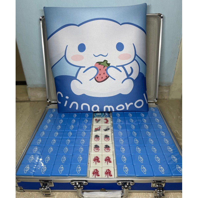 🔥NEW 2023 Sanrio Hello Kitty Mahjong Set🔥 Instock SG Version 156 Tiles ...