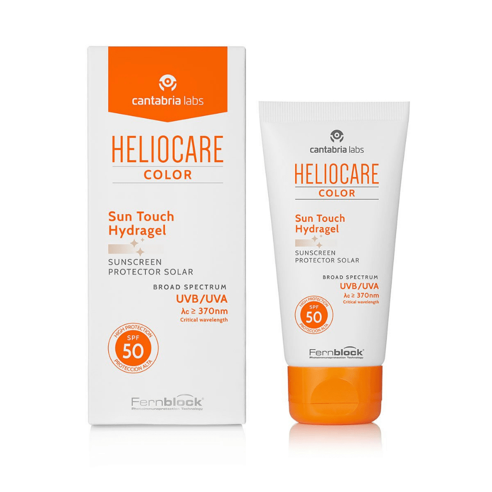 Heliocare Color Sun Touch Hydragel Sunscreen SPF50, 50ml (with free ...