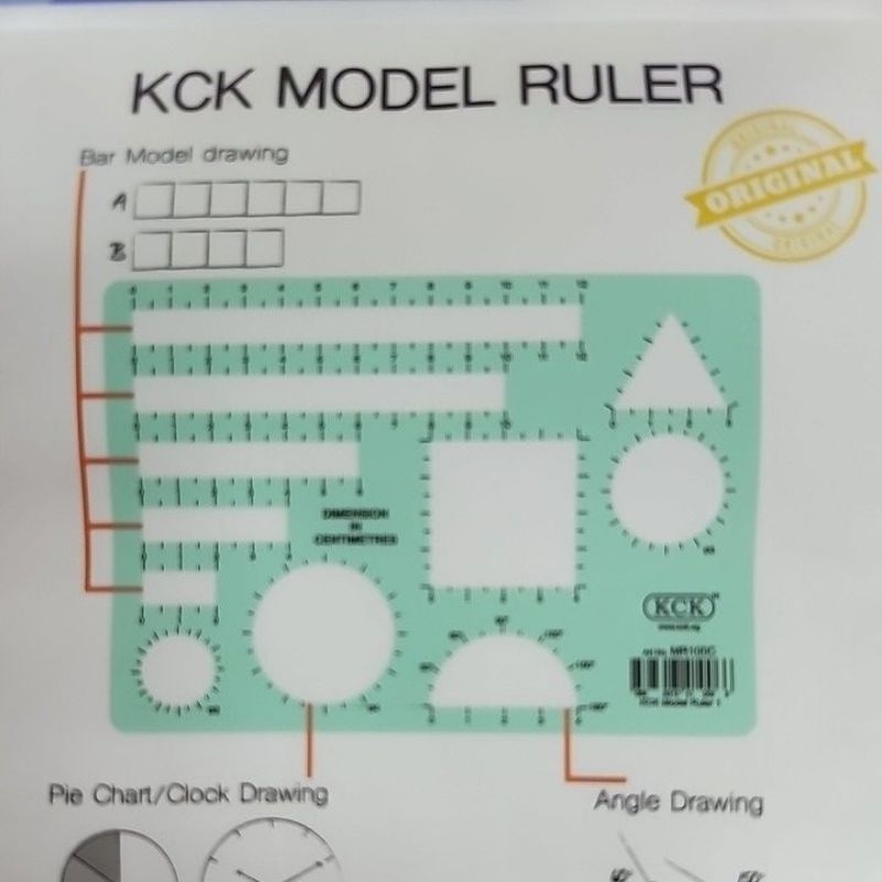 KCK MODEL RULER ( Clear )( Mathematical Use) | Shopee Singapore