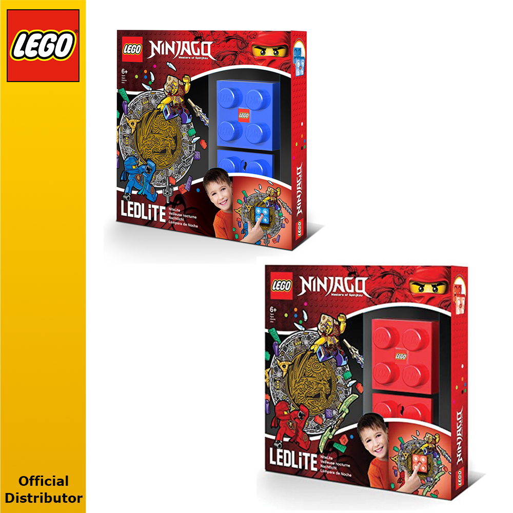 LEGO Ninjago - LED Night Light Set of 2 (Jay + Kai) | Shopee Singapore