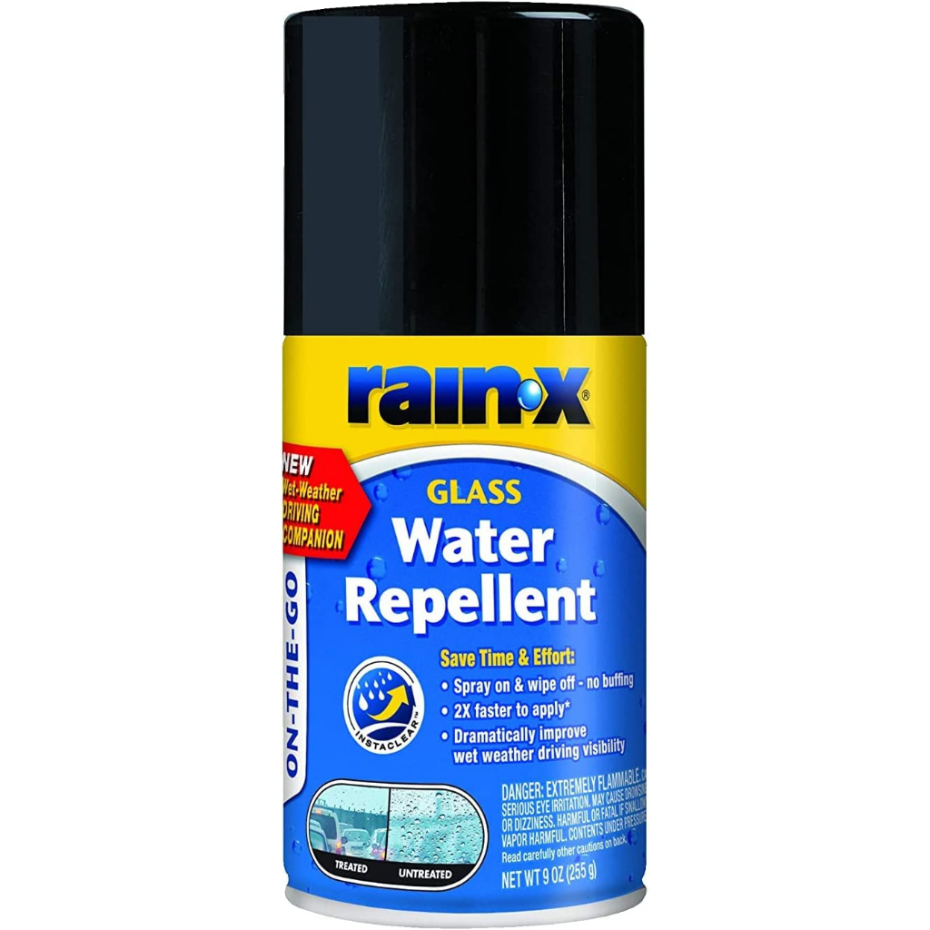 Rain-X On-The-GO Car Glass Water-Repellent Aerosol - 9oz | Shopee Singapore