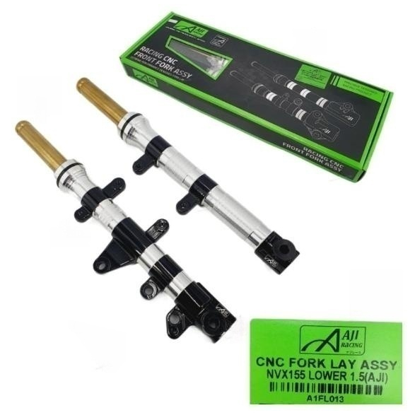 AJI RACING AEROX155 NVX155 CNC LAY FORK ( VERSION 1 ) LOWER 1.5 INCH ...
