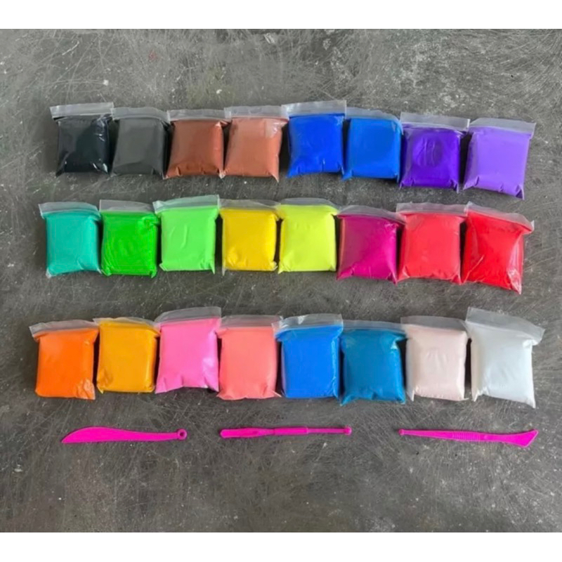 Air-Dry Clay 24 Colours (10g/30g) | Shopee Singapore