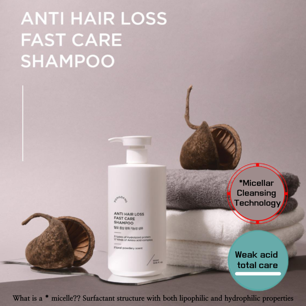 [PONGDANG] Anti Hair Loss Fast Care Shampoo 500ml | Shopee Singapore