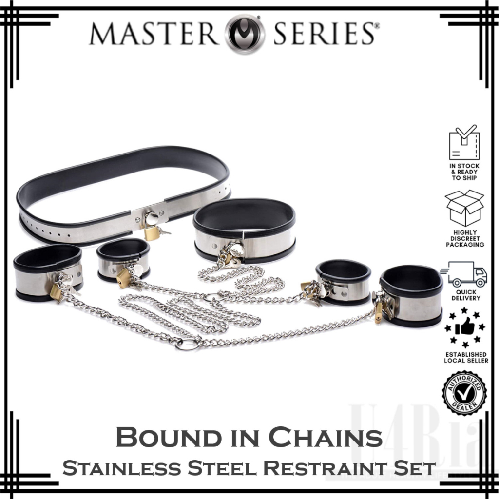 Master Series Bound In Chains Stainless Steel Restraint Set | Shopee ...