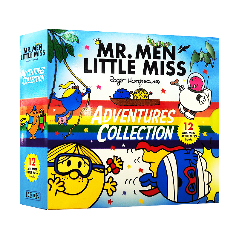 【Ready Stock】Mr. Men & Little Miss Adventures Collection 12 Books Box ...