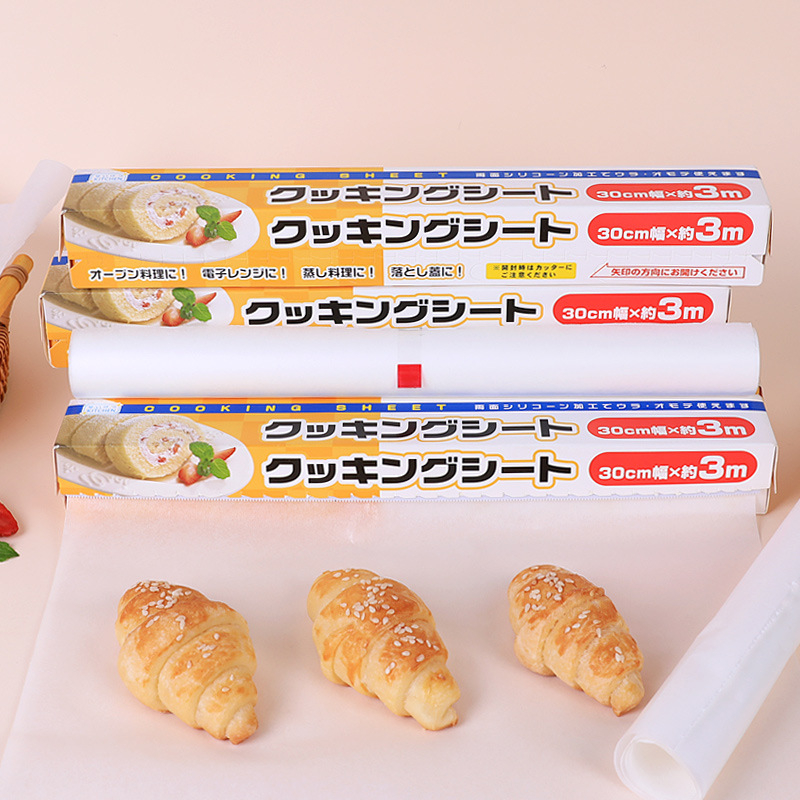 [Ready Stock]30cm*3M Japan Double-Sided Bake Paper / Baking Paper / Non ...