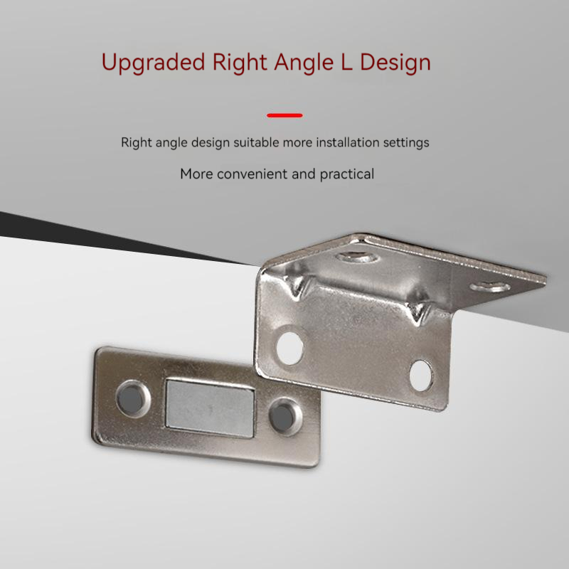 Stainless Steel Magnetic Hinges Ultra Thin Door Latch 2 way ...