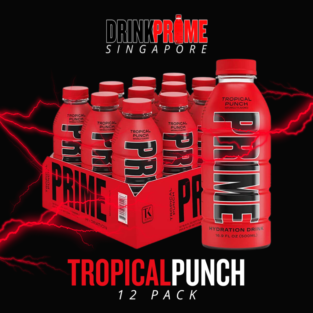 [SG READYSTOCK] Prime Hydration - TROPICAL PUNCH (12 Pack) | Shopee ...