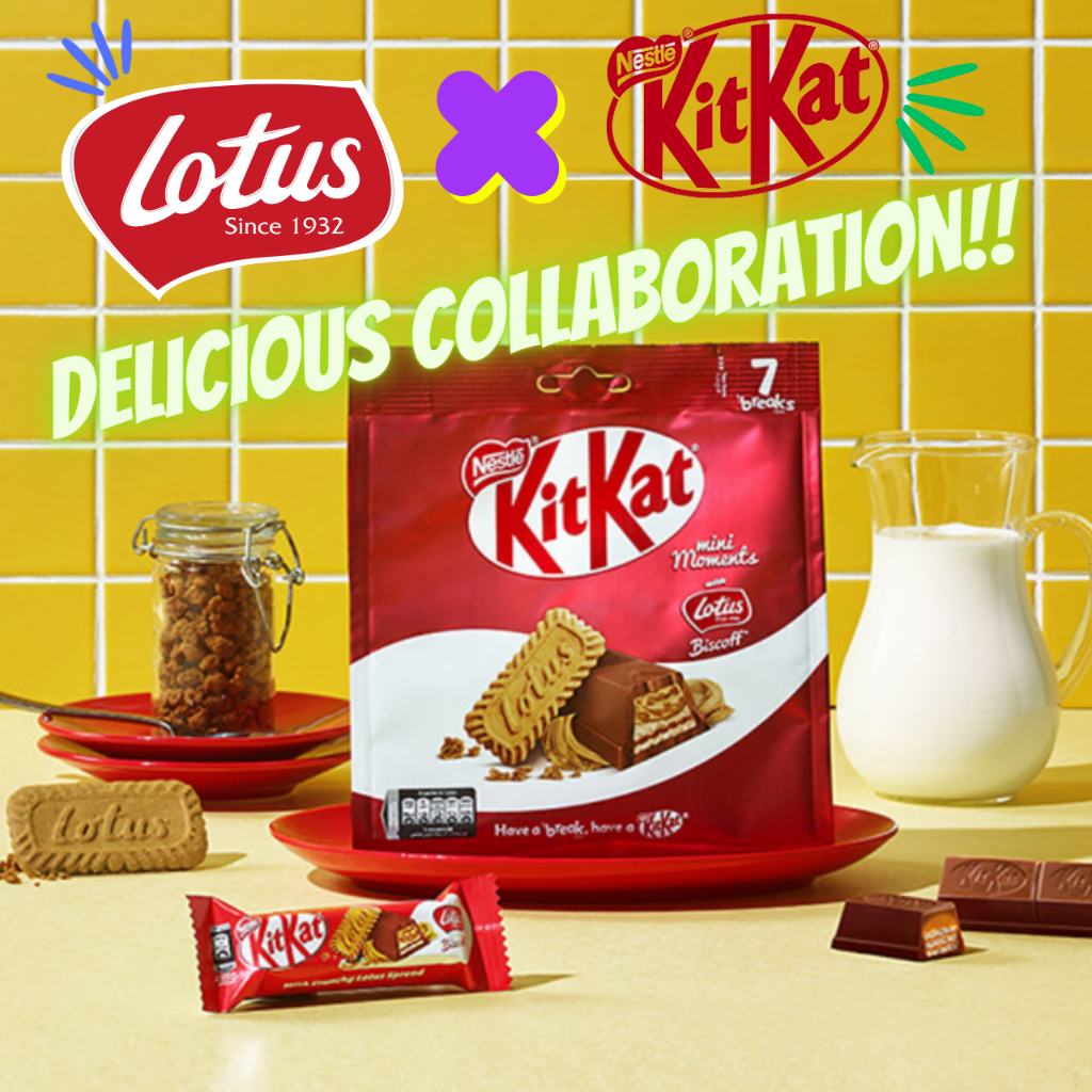 [kitkat X lotus biscoff] NEW ITEM!! LIMITED EDITION!! / kitkat mini ...