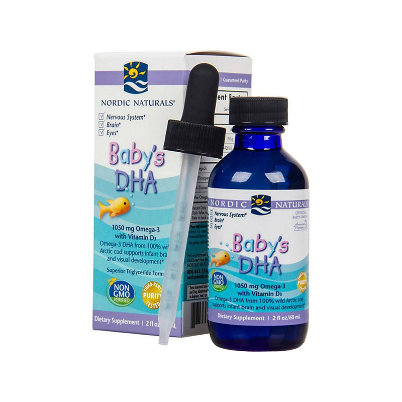 Nordic Naturals Baby's DHA with Vitamin D3 (60ml) | Shopee Singapore