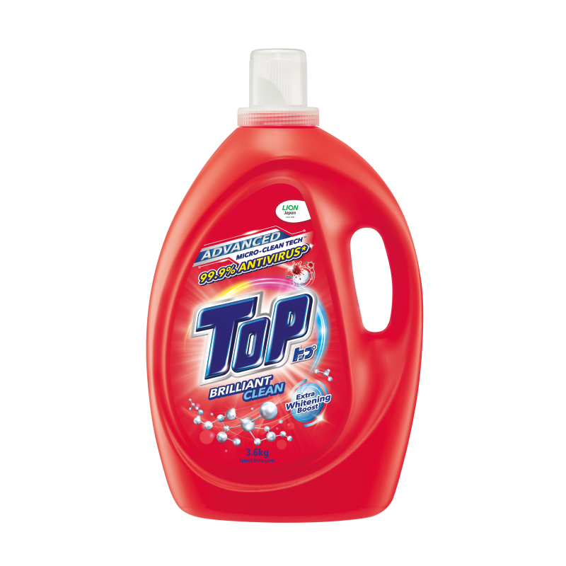 Top Liquid Detergent 3.6kg/4kg, - Odour & Stain Bluster, Color Protect ...