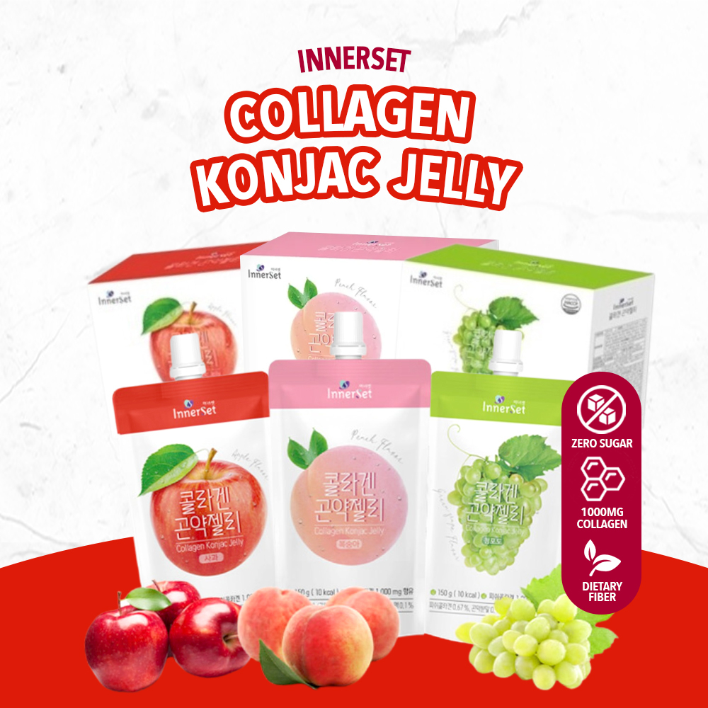 [NEW PACKAGING] Collagen Konjac Jelly (1000mg Collagen & 400mg Vitamin ...
