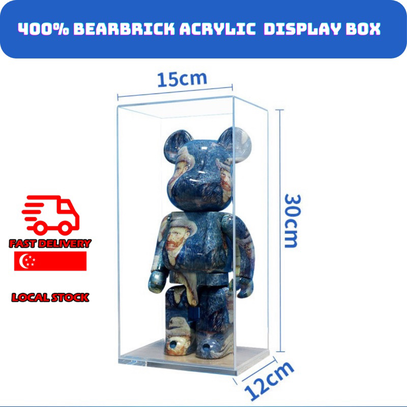 🇸🇬SG Ready Stock🇸🇬 Bearbrick 400% Acrylic Display Box | Shopee Singapore